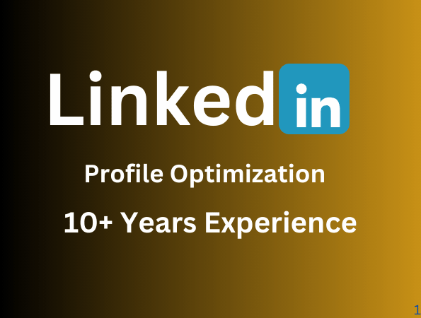 Linkedin Profile Optimization ( 10+ Years Experience) – resume.winspiration.in